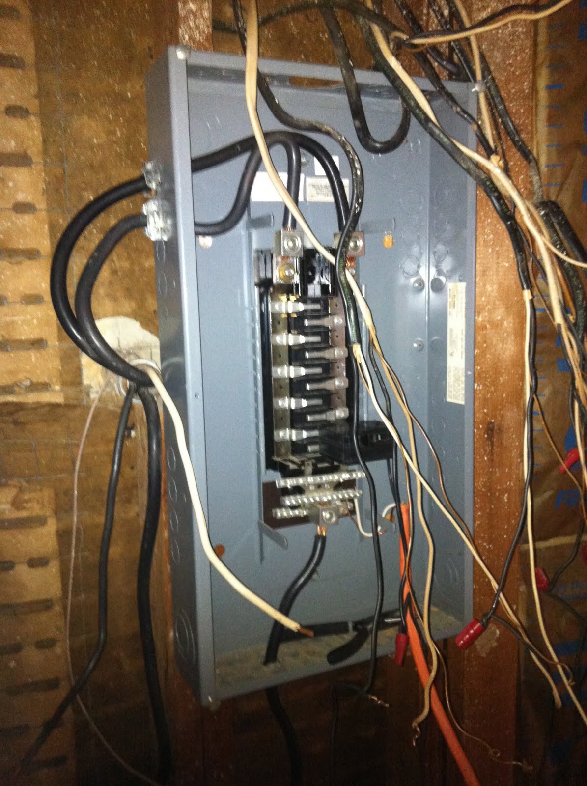 My Texas Round House: Breaker Box cleanup completed