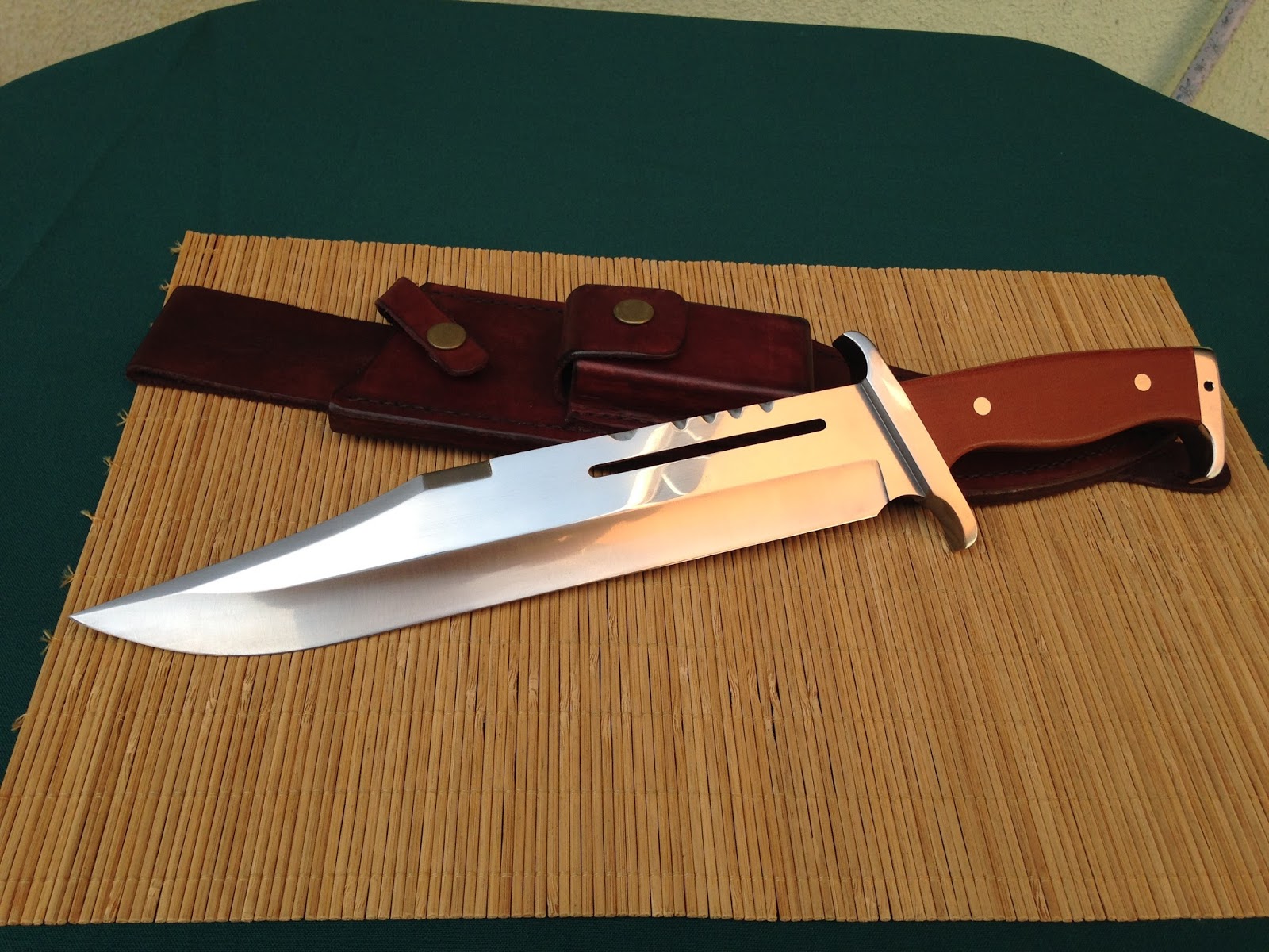 ACA Ariel Facas Artesanais: Rambo 3 bowie knife
