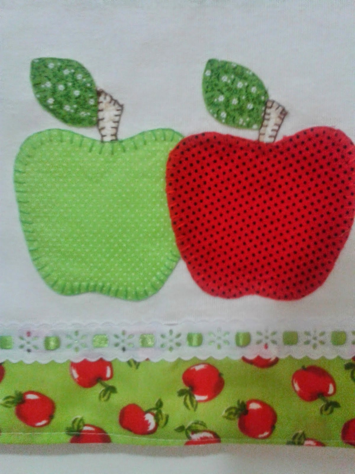 Arte Ltda: Patch aplique + Maça