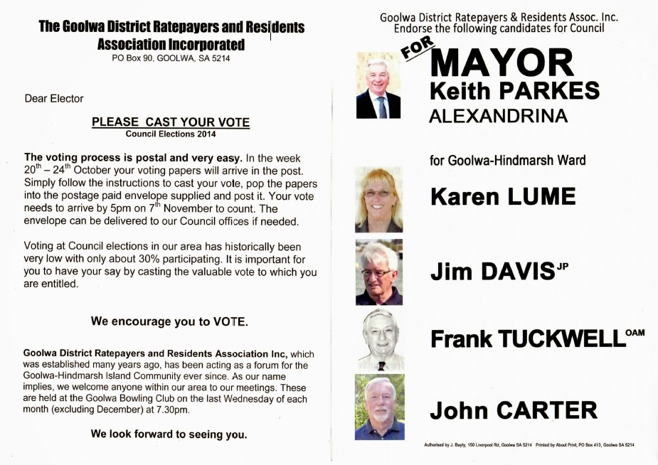 Goolwa Ratepayers Association