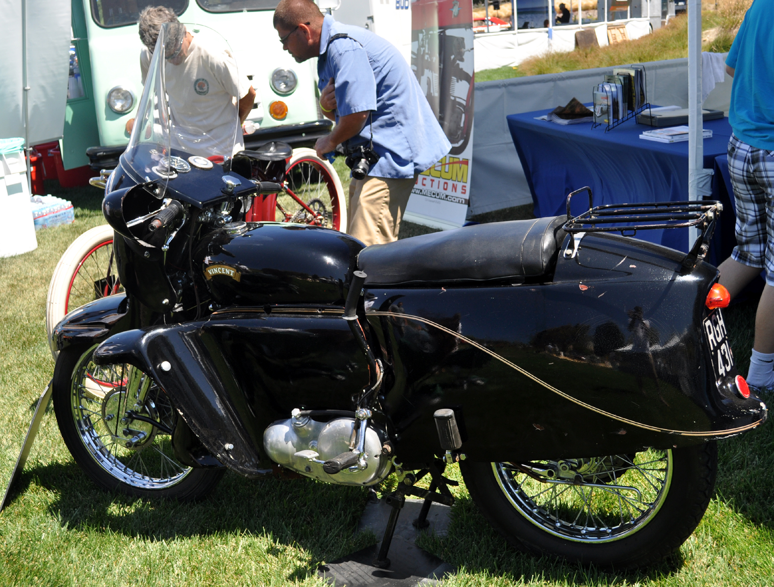Just A Car Guy: 1954 Vincent Black Knight "Sir Edward" serial number ...