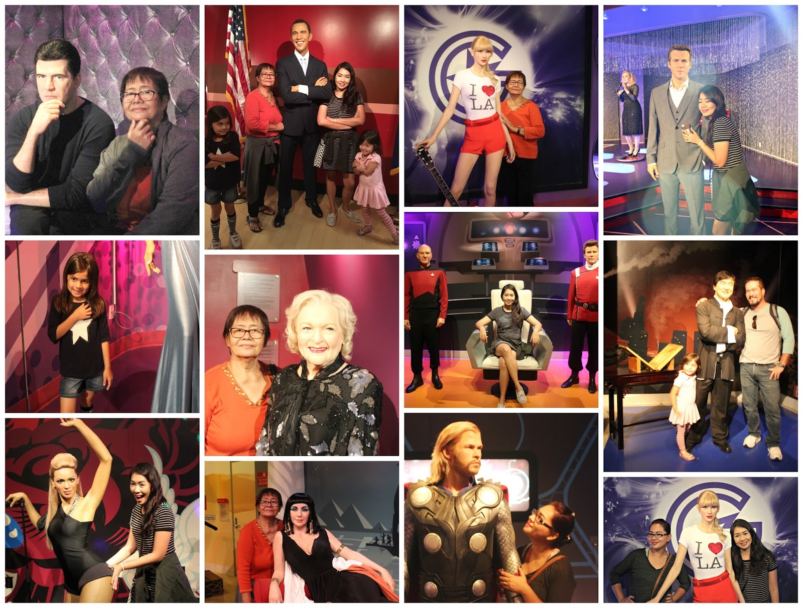 Fun Day at Madame Tussauds - A Bountiful Love