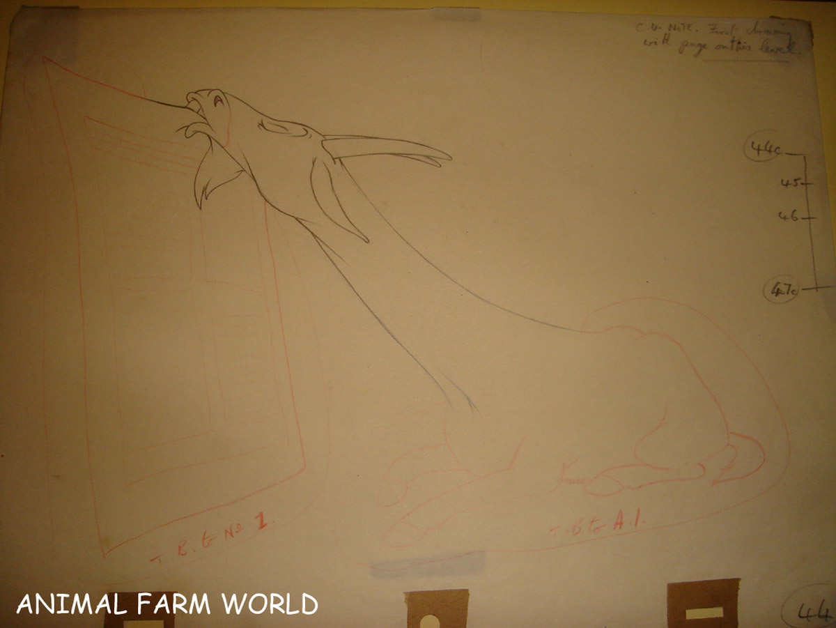 Living Lines Library: Animal Farm (1954) - Production Drawings > Animals