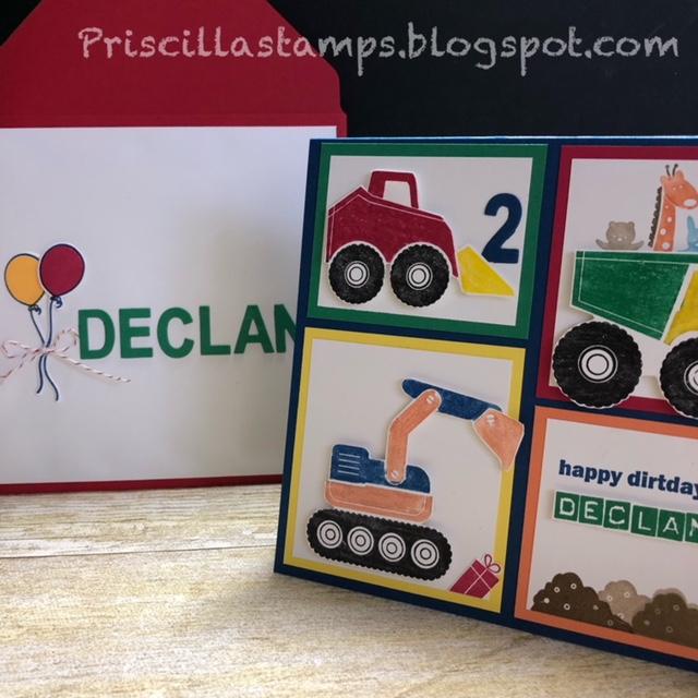 Priscilla's Papercrafts: Throw-back With a Twist