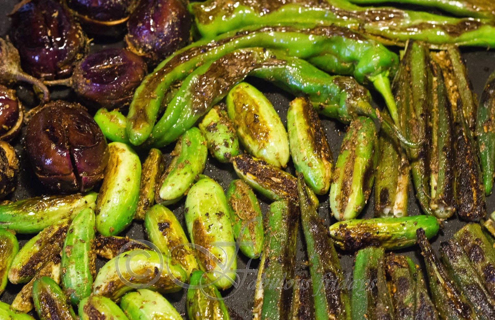 fabulous fridays: Tava fry stuffed vegetables