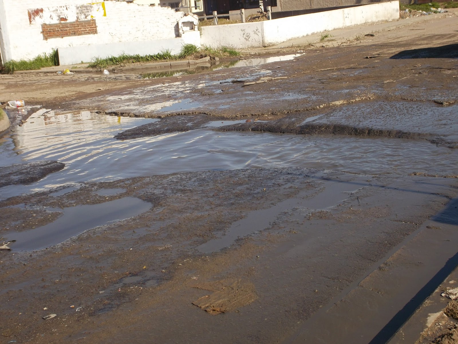 Roberto Gaudio: CALLES ROTAS EN BERNAL OESTE