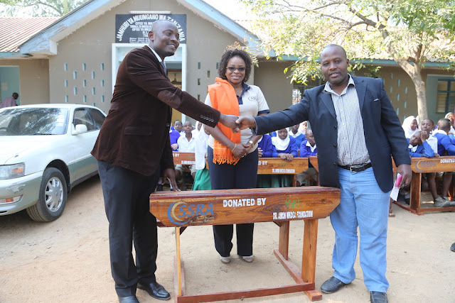 Dr. Amon Mkoga Foundation wakabidhi madawati 90 kwa wilaya ya Tabora ...