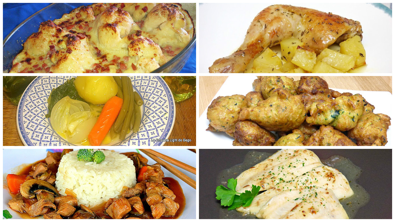 LA EMPANA LIGHT DE BEGO: Resumen Comidas y Cenas de Diario (Enero)