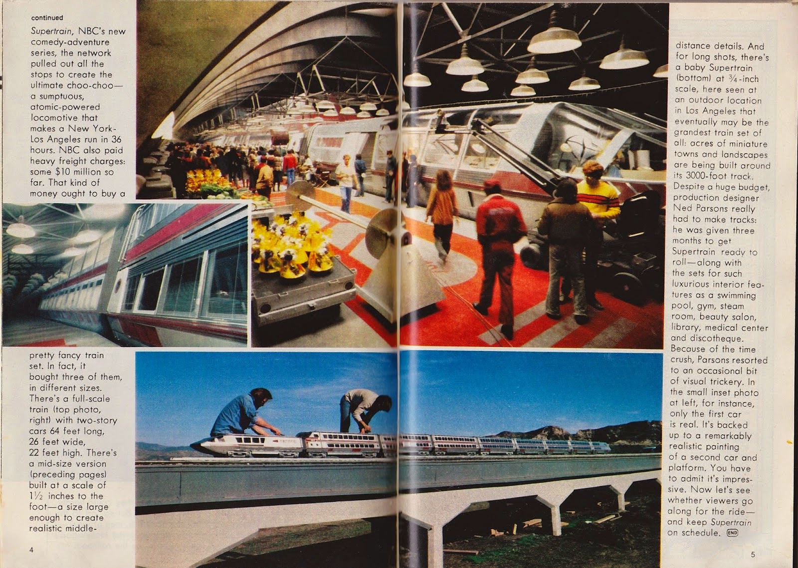 Let's Get Out Of Here!: All Aboard the Supertrain!