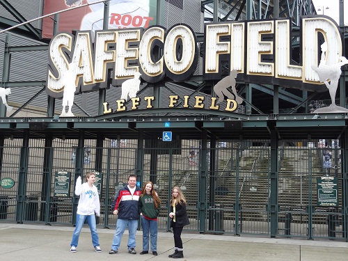 MORE KIDS THAN SUITCASES: Behind the Scenes on a Tour of Safeco Field