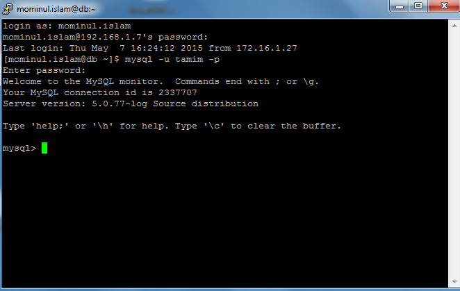 Execute Sql File By Putty Mominuls Blog