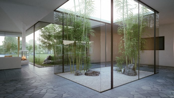 Moderna Casa Rural por Studio Aiko
