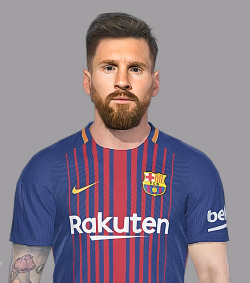 pes-modif: PES 2018 L. Messi face by SeanFede