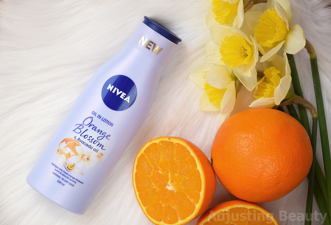 Review: Nivea Oil in Lotion Orange Blossom & Avocado Oil - Adjusting Beauty