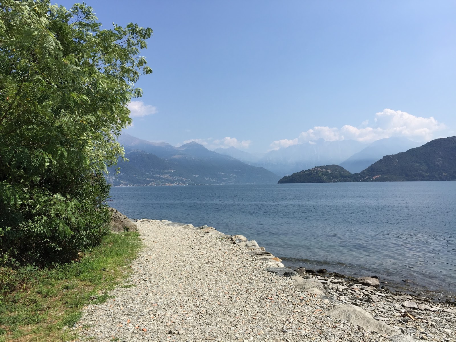 Comer See: Uferwege am westlichen Ufer des Comer Sees