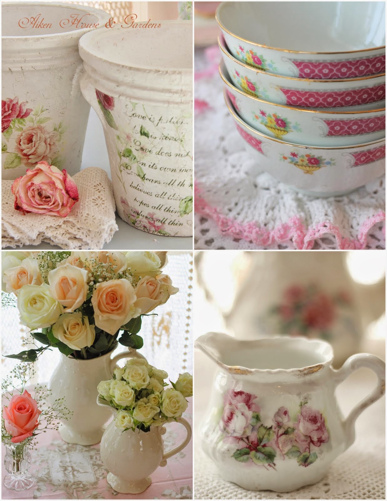 Aiken House & Gardens: Pretty Pastels