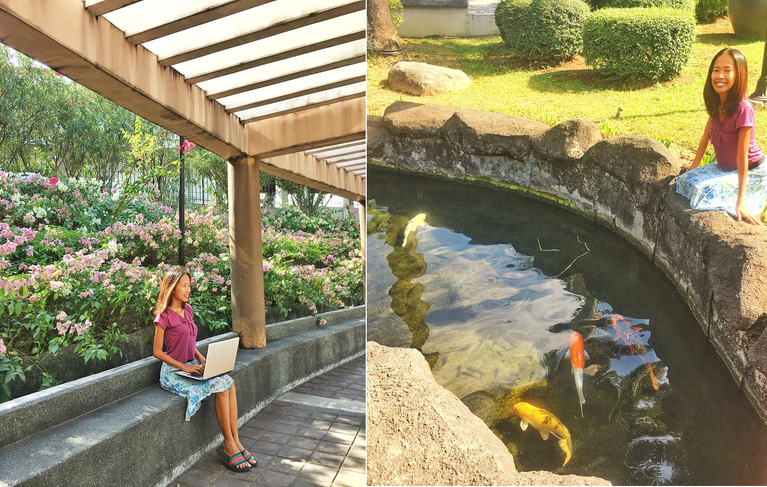 The Guadalupe Nuevo Cloverleaf Park in Makati