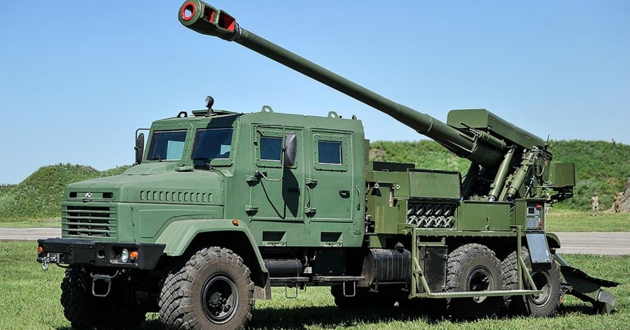 Historia y tecnología militar: Ucrania presenta un nuevo cañón autopropulsado