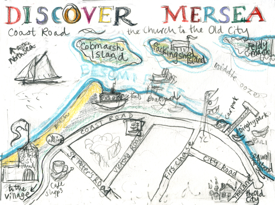 Leafy's Art Blog: Mersea Island