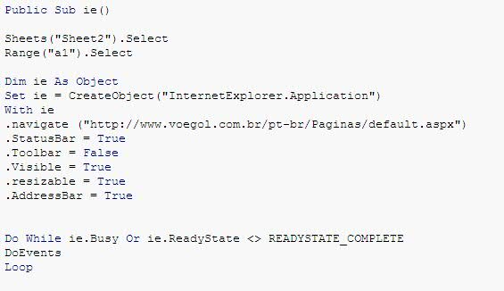 Camilla's Code Year: Usando os conhecimentos de HTML no VBA...