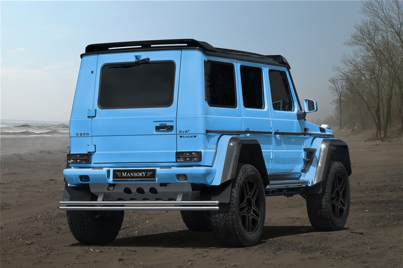 Baby Blue Mercedes-Benz 4x4 Mansory | BENZTUNING