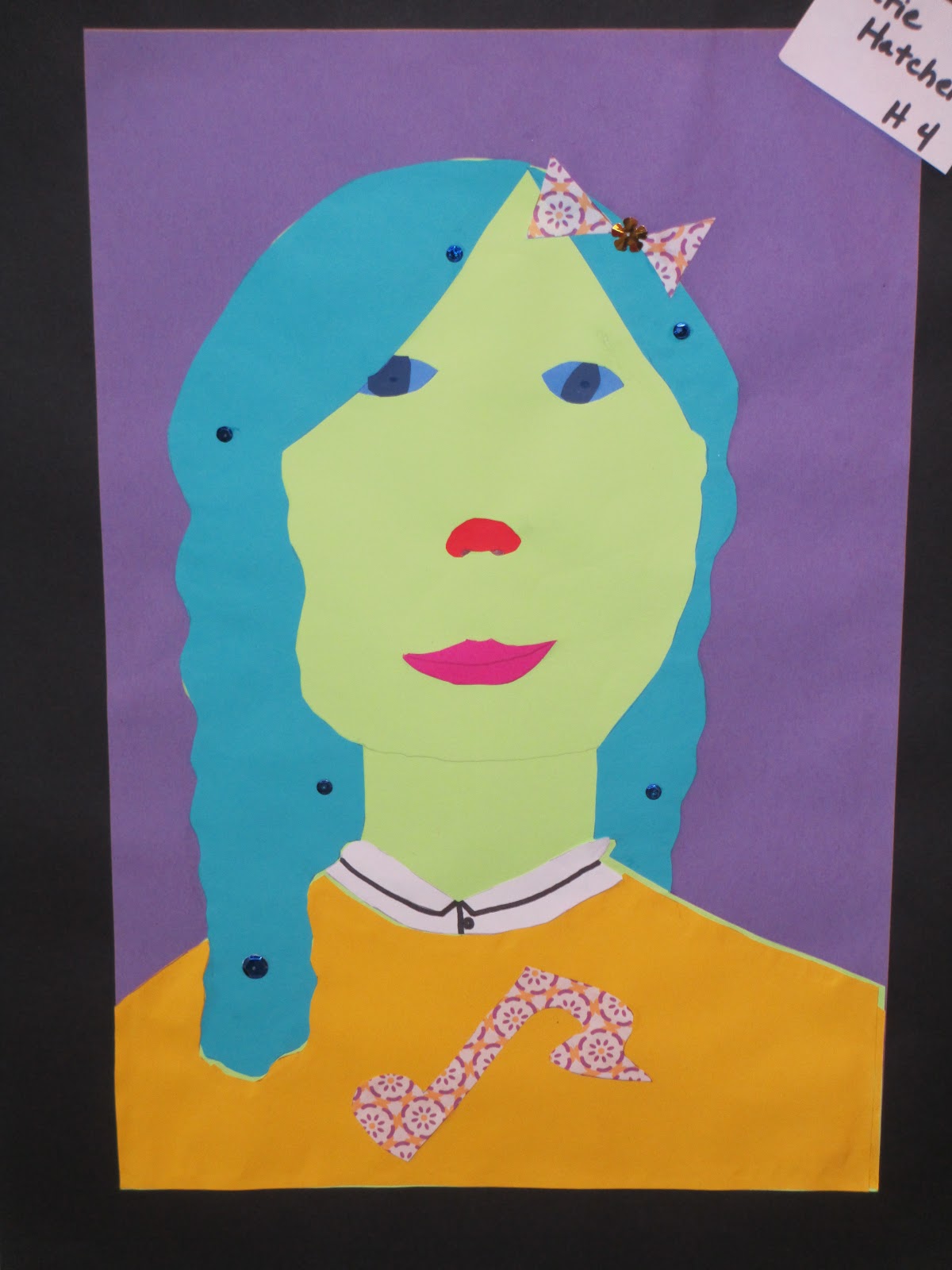 Art Adventure!: Grade 4 Op Art Portraits