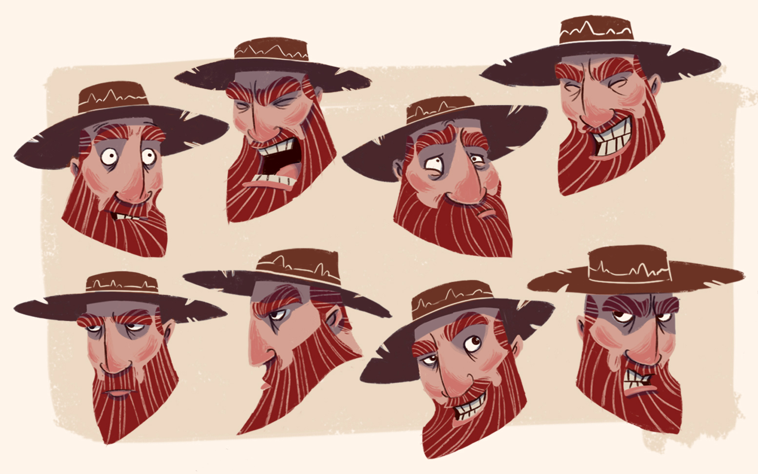Gillianimation: Cowboy Expressions