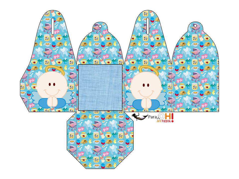 Angel Boy: Free Printable Boxes. - Oh My Baby!