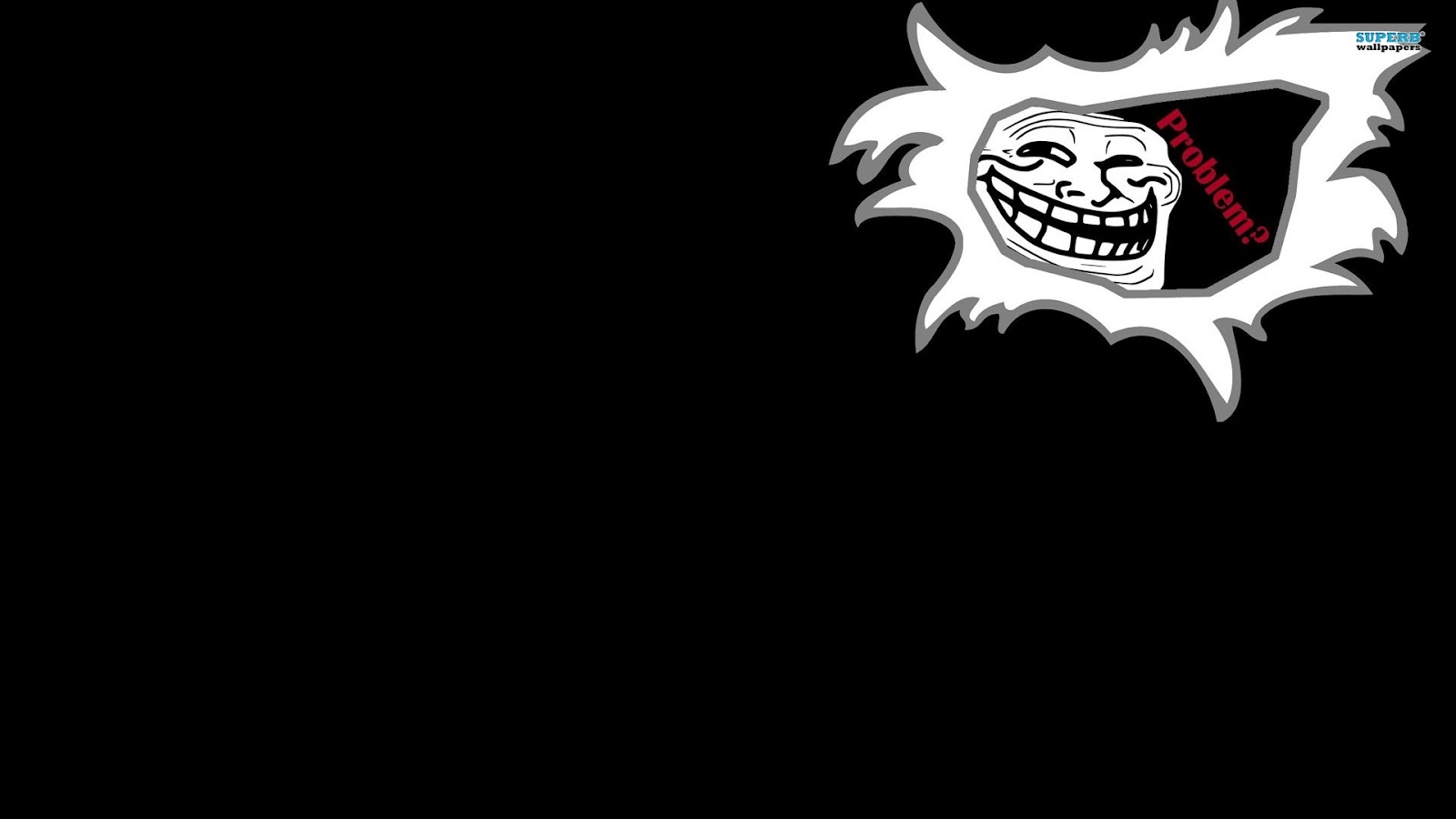 Troll Face Dark Wallpaper - Descargar Wallpapers en HD