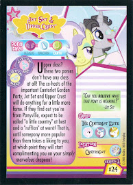 My Little Pony Jet Set & Upper Crust Series 2 Trading Card | MLP Merch