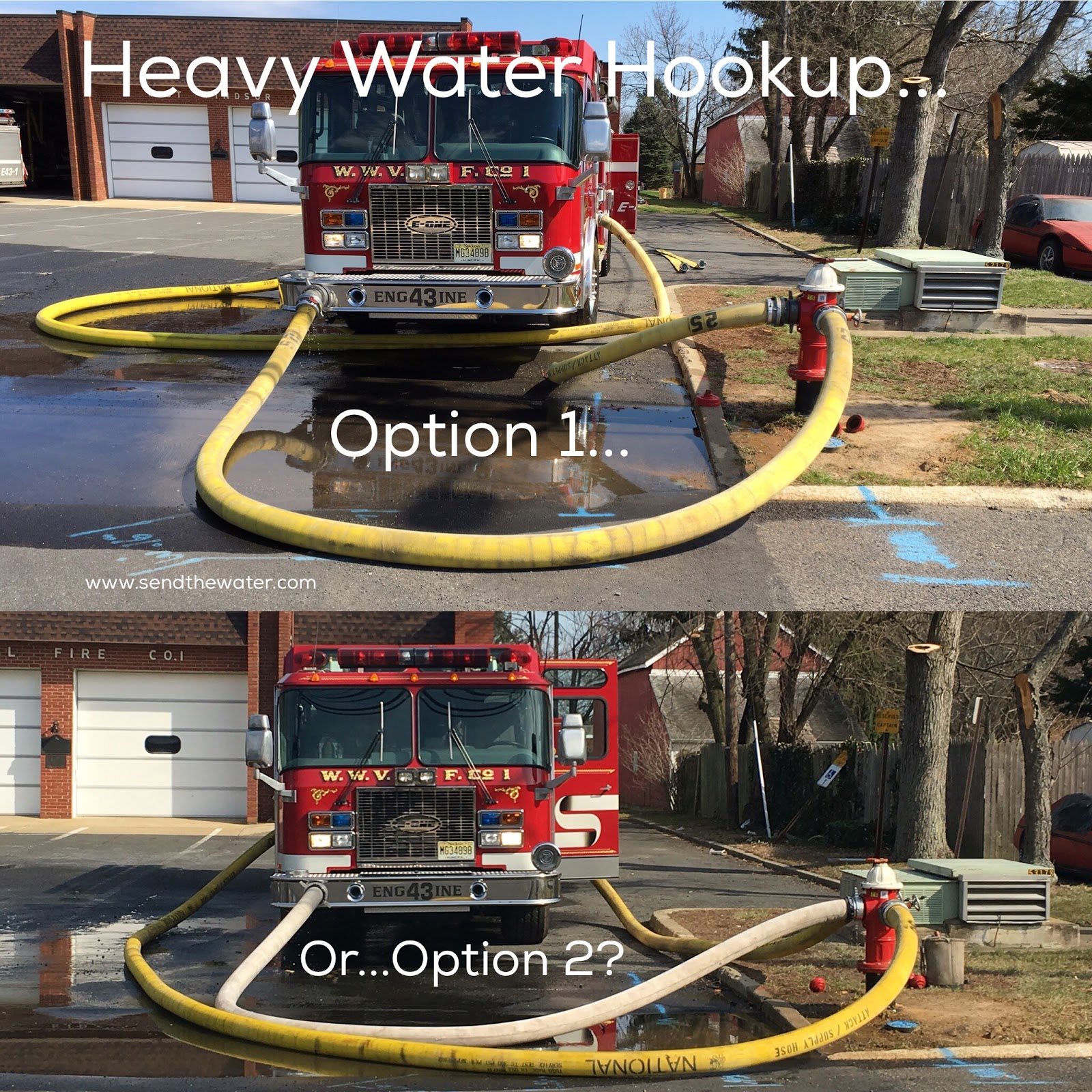 Send The Water : Heavy Water Hookup - What are your Best Connections ...