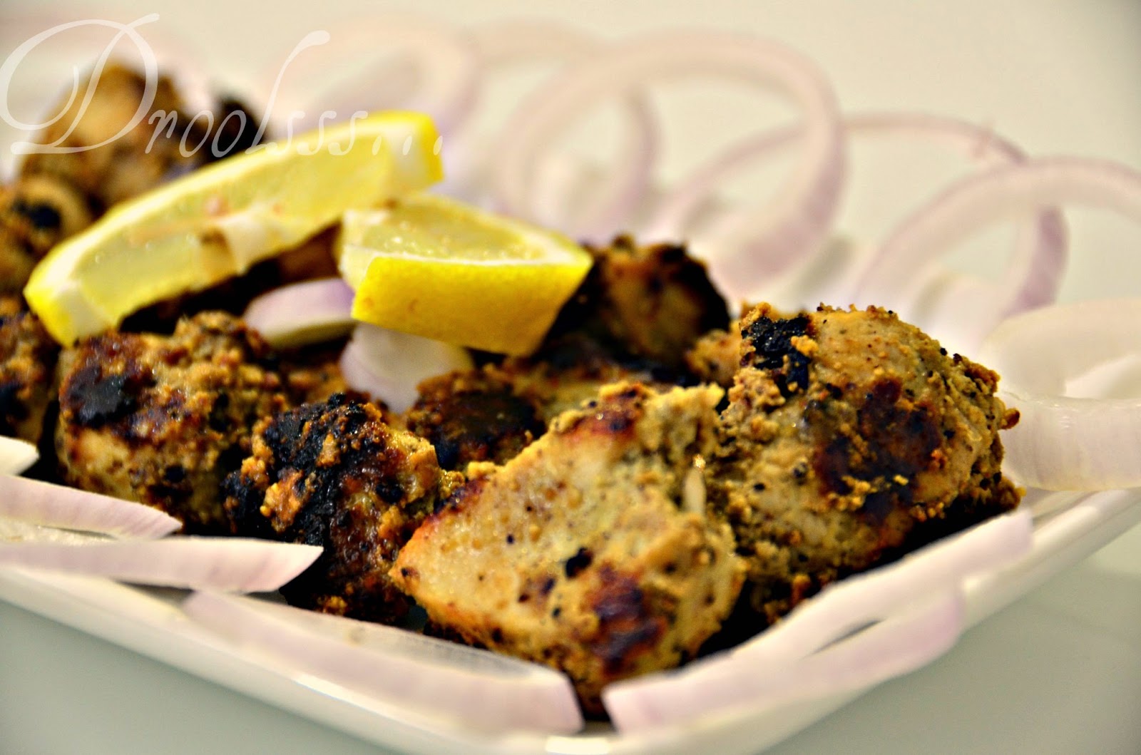 Droolsss . . .: Marinated grilled chicken cubes