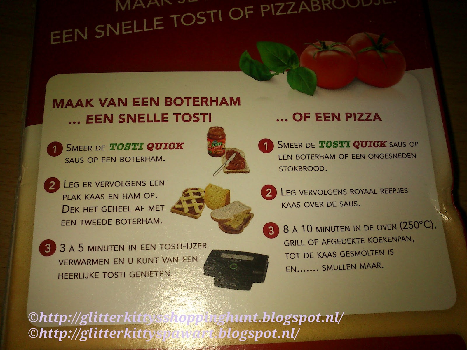 Glitterkitty's Shopping Hunt: NomNomNom Time ~ Remia Tosti Quik Review