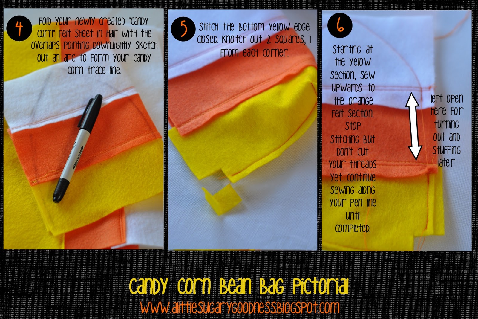 A Little Sugary Goodness: Candy Corn Toss - Halloween Bootique Party Game