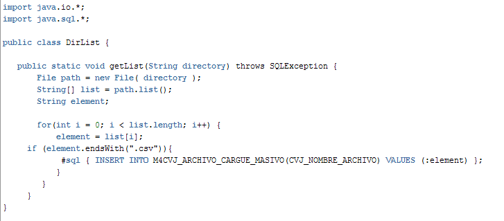 Apuntes Tecnológicos (Java, C#, Patrones, Desarrollo Móvil): Cargue de ...