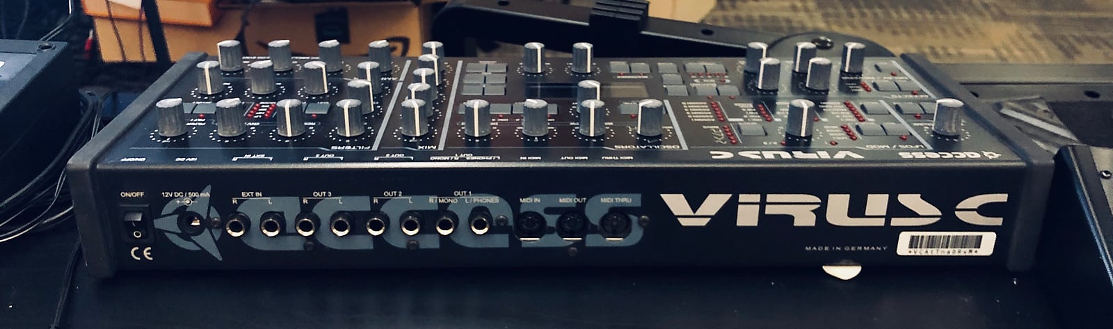 MATRIXSYNTH: Access Virus C Rack Virtual Analog Synthesizer w/ Original Box