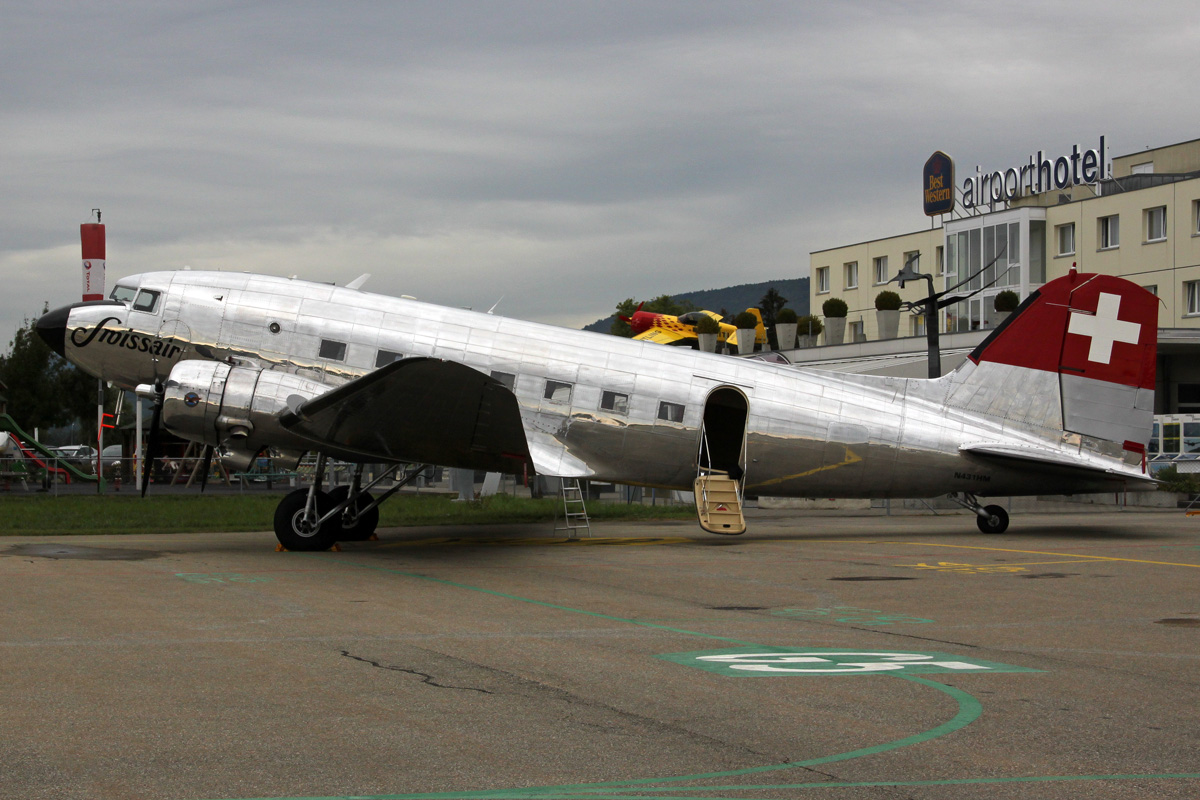 Planes and Trains - Planes 2015: N431HM / Douglas DC-3C-S1C3G / Hugo Mathys