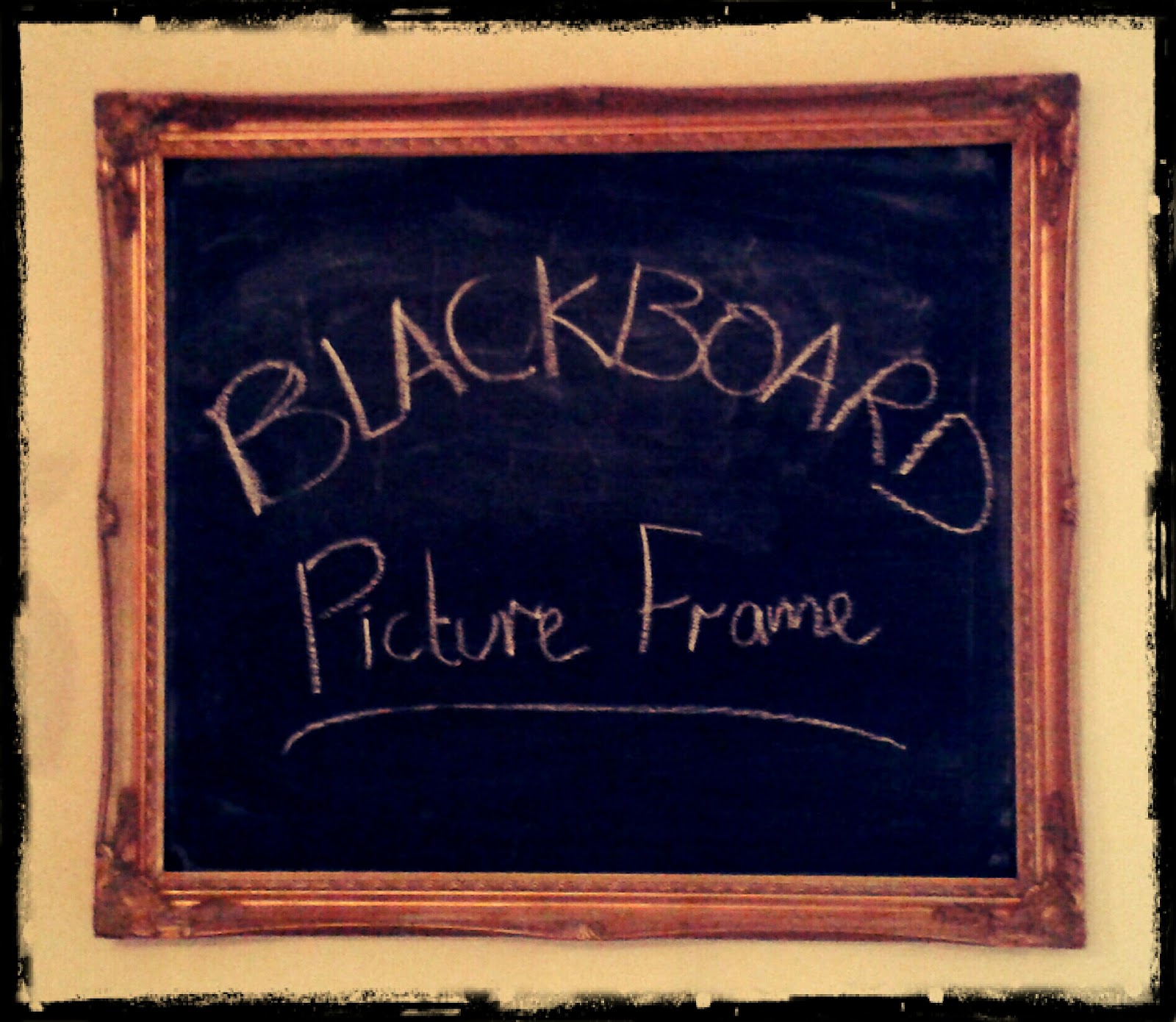 Crafta La Vista: Blackboard Photo Frame