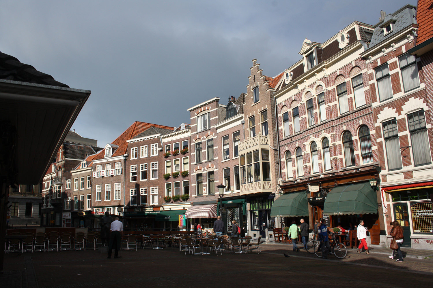de Vismarkt in Utrecht