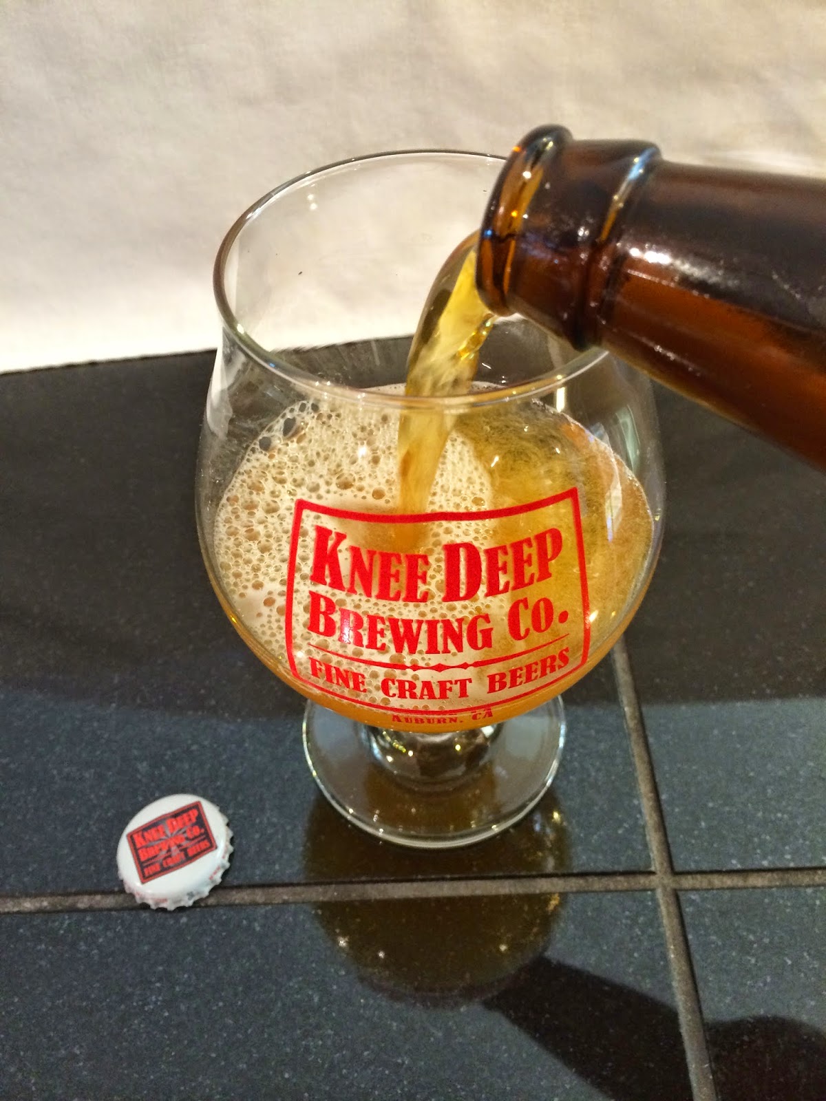 NorCal Beer Blog: Knee Deep Brewing Company Hop-de-Ranged Quad IPA
