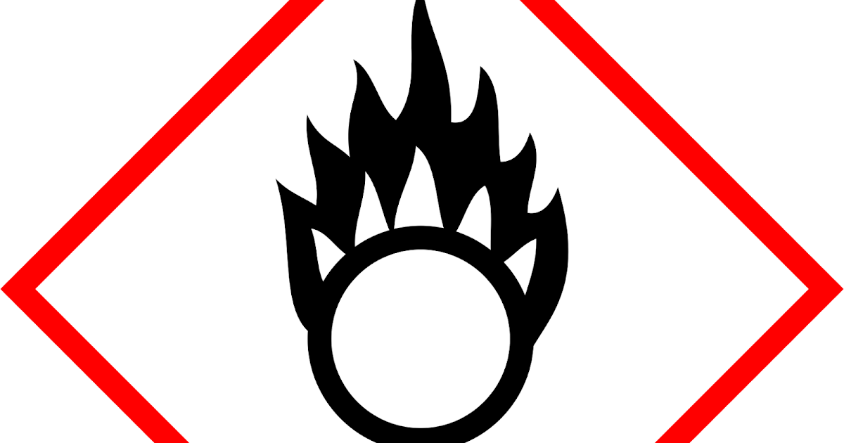 Simbol B3 Pengoksidasi (Oxidizing) - Simbol B3