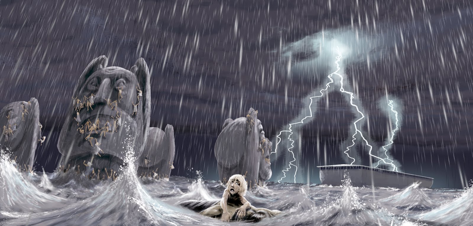 Didier Eberlé - Bande Dessinée: — Déluge