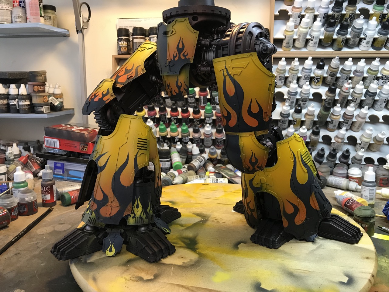 40k Hobby Blog: Warlord Titan Color Scheme Reveal