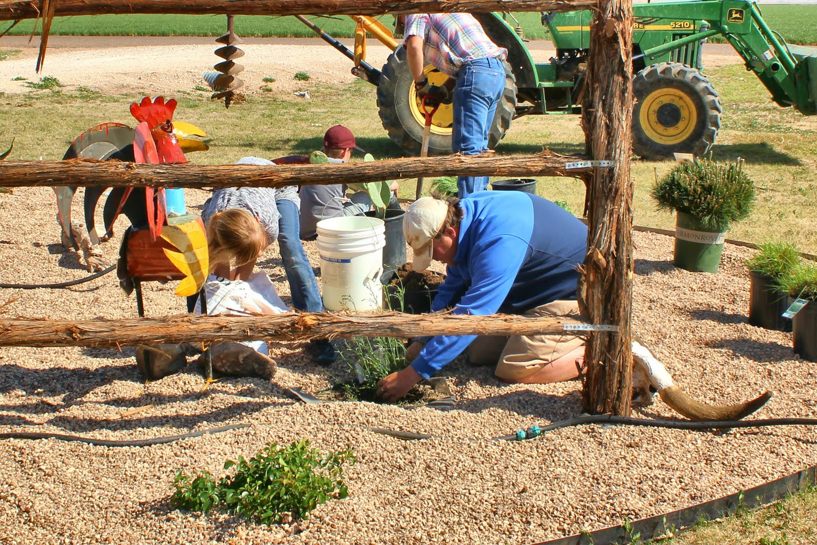 The Backwards K Corral: Redneck Country Bumpkin Landscaping, Part II