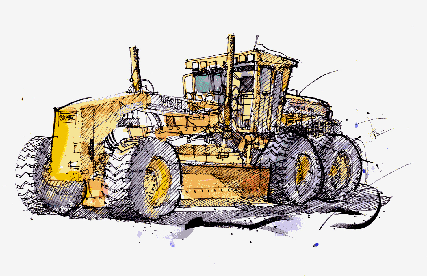 mike burroughs sketches