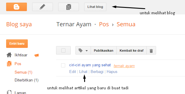 Cara Mudah Membuat Blog Bagi Pemula Lengkap Dengan Gambar | Despul Media