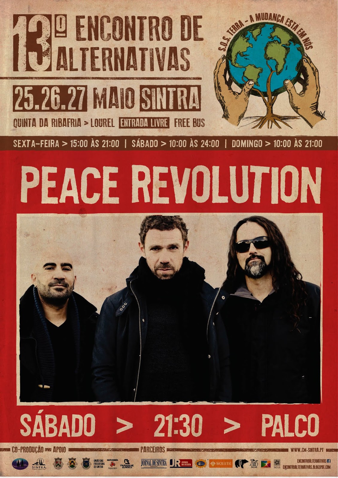 Encontro de Alternativas em Sintra: Música PEACE REVOLUTION