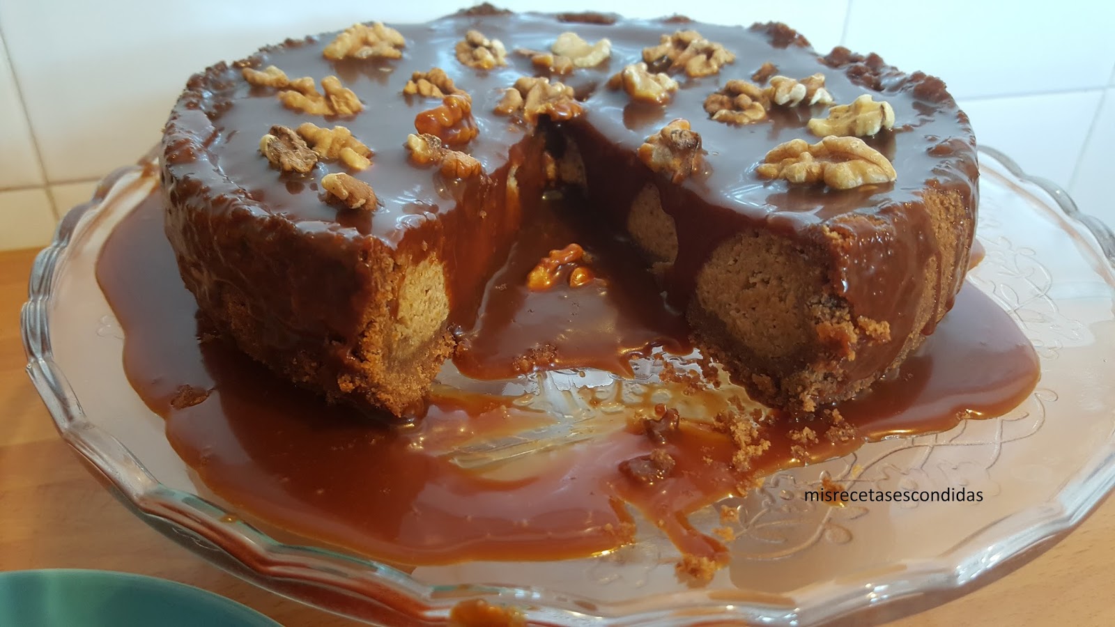 Mis recetas escondidas: ¡¡¡¡CHEESECAKE DE CALABAZA Y CARAMELO SALADO!!!!