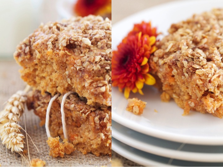 Epicurean Mom: Sweet Potato Crumb Cake