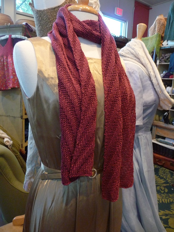 close knit: Silk Scarf